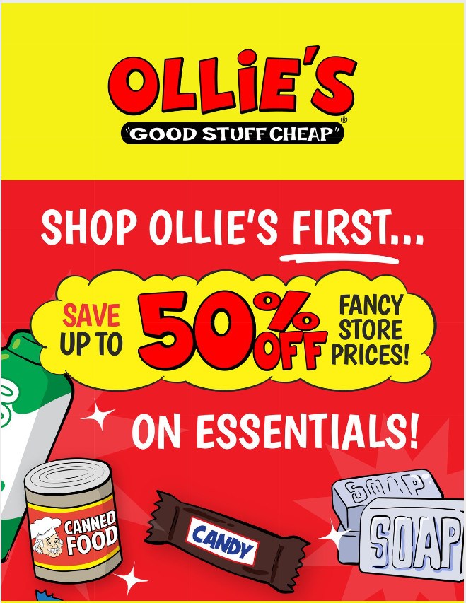 Ollie's Weekly Ad Sep 05 – Sep 11, 2024