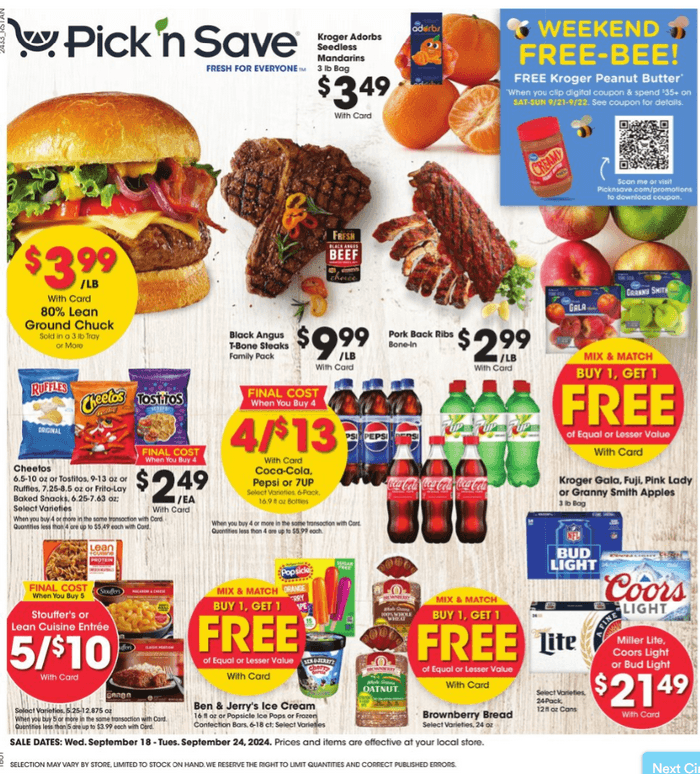 Pick 'n Save Weekly Ad Sep 18 – Sep 24, 2024