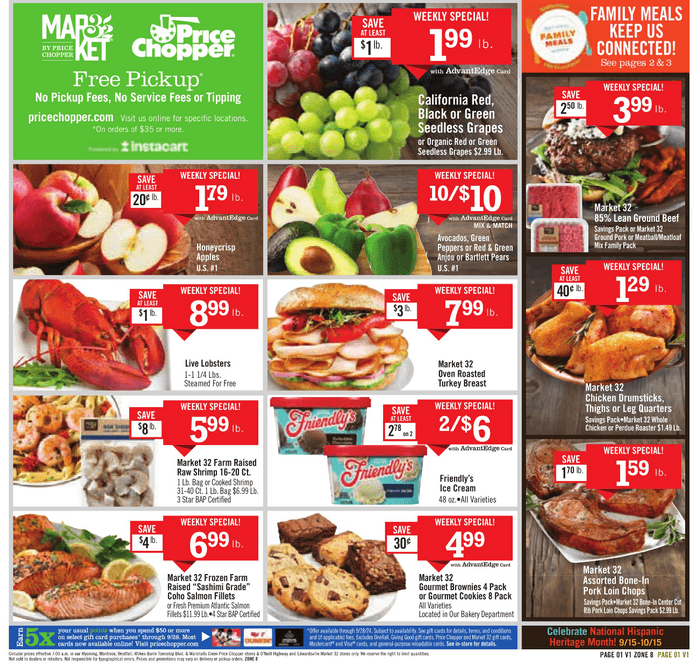 Price Chopper Weekly Ad Sep 22 – Sep 28, 2024