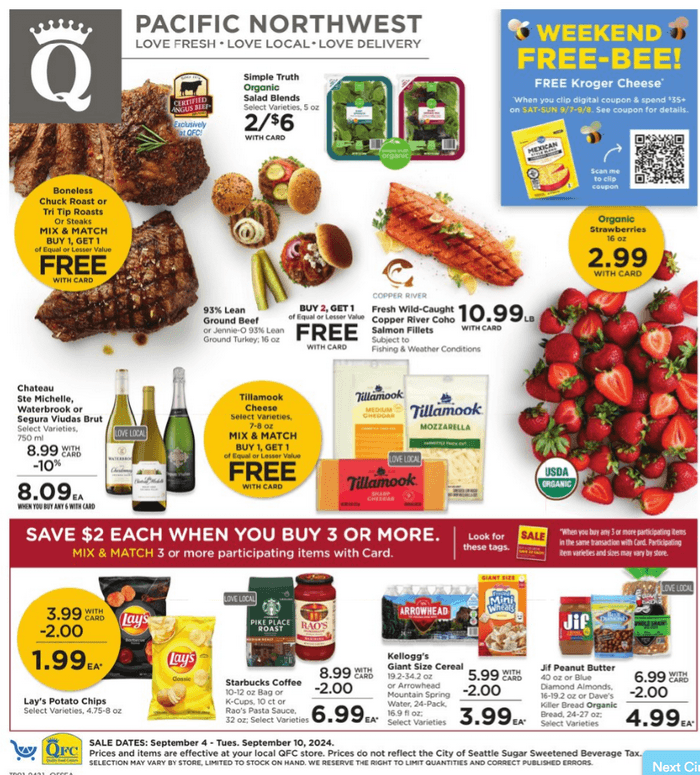 QFC Weekly Ad Sep 04 – Sep 10, 2024