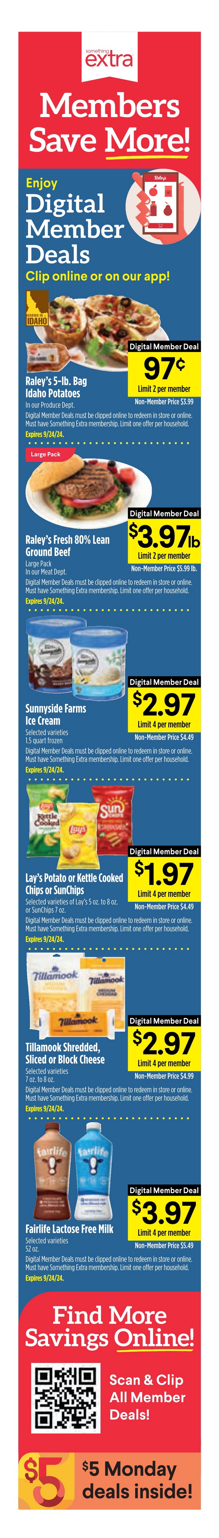 Raley's Supermarkets Weekly Ad Sep 18 – Sep 24, 2024