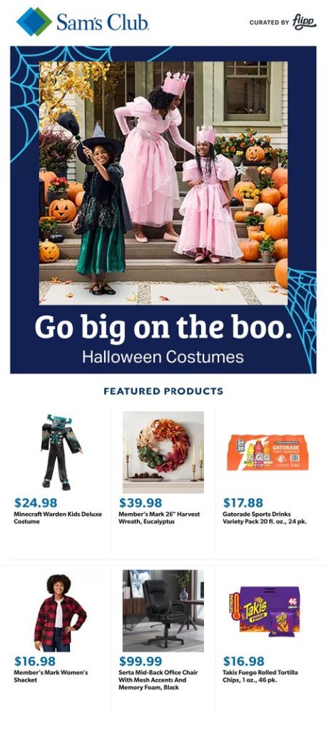 Sam's Club Weekly Ad Sep 26 – Oct 02, 2024 (Halloween Promotion Included)