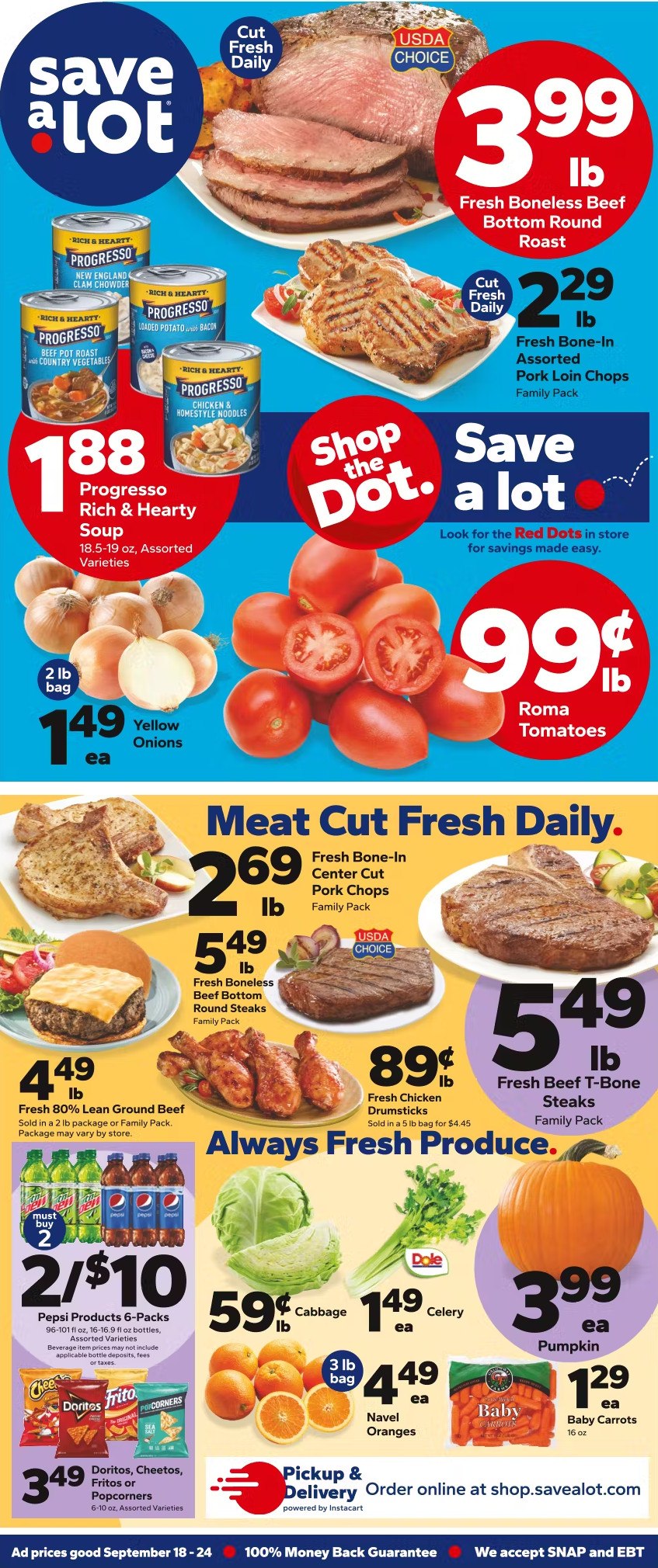 Save A Lot Weekly Ad Sep 18 – Sep 24, 2024
