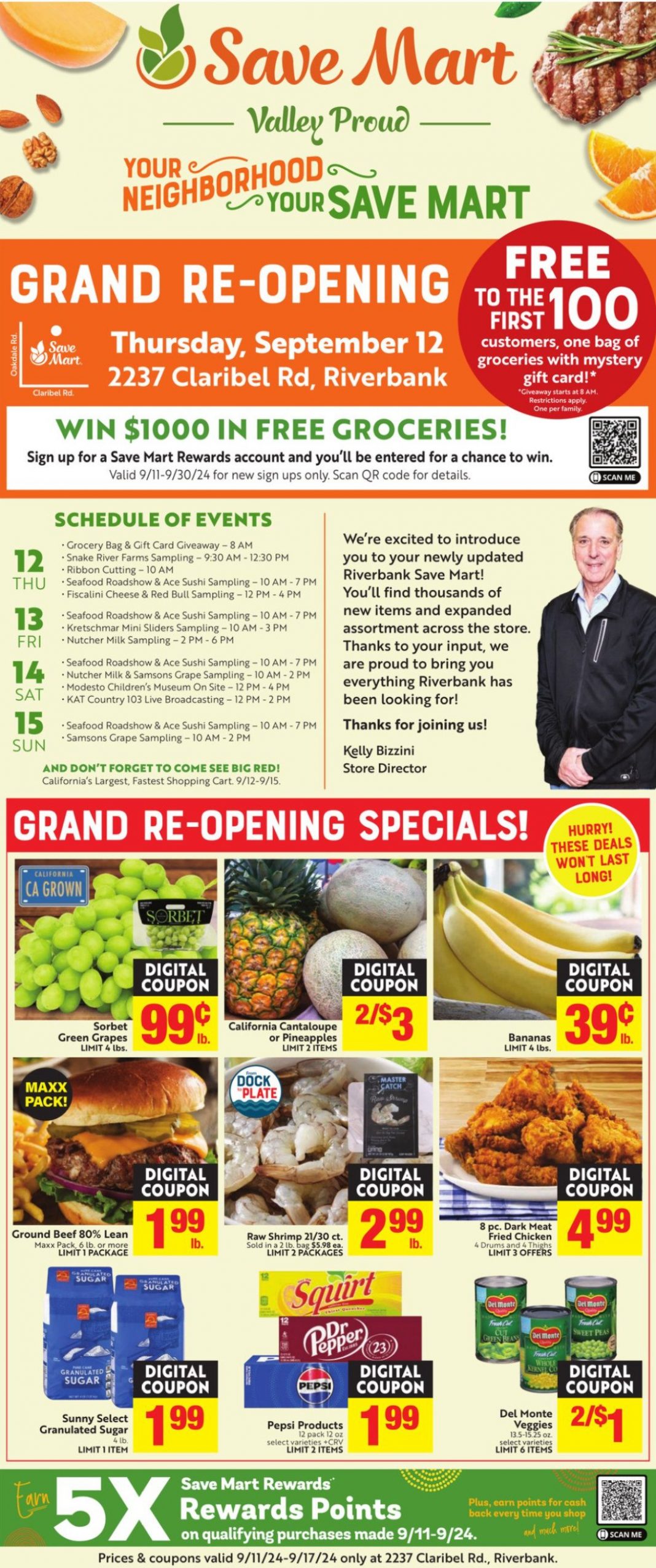 Save Mart Supermarkets Weekly Ad Sep 11 – Sep 17, 2024