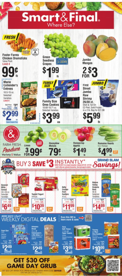Smart & Final Weekly Ad Sep 11 – Sep 17, 2024
