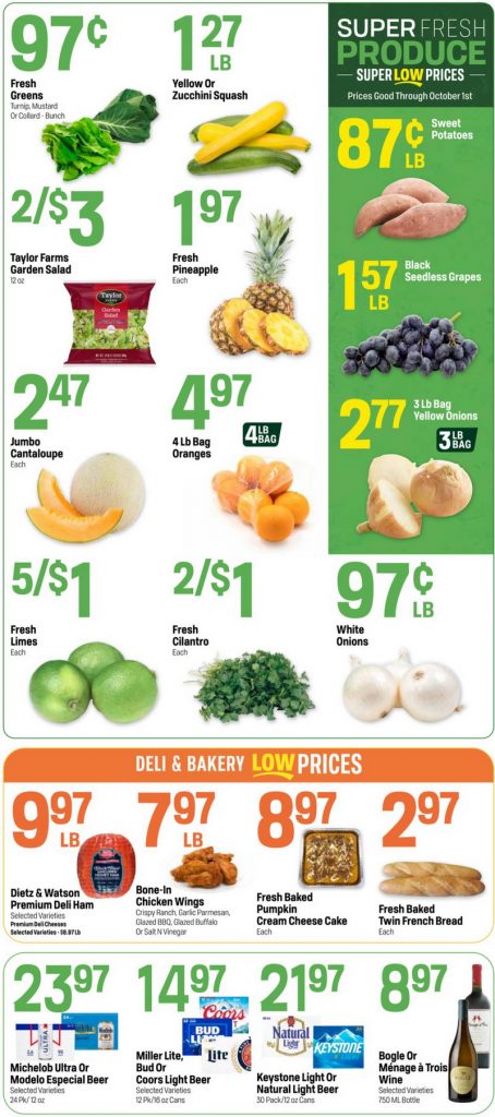Super 1 Foods Weekly Ad Sep 25 – Oct 01, 2024