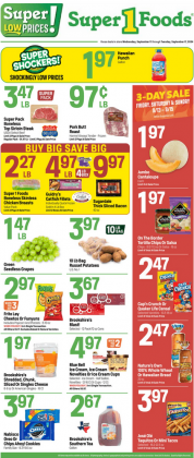 Super 1 Foods Weekly Ad Sep 11 – Sep 17, 2024