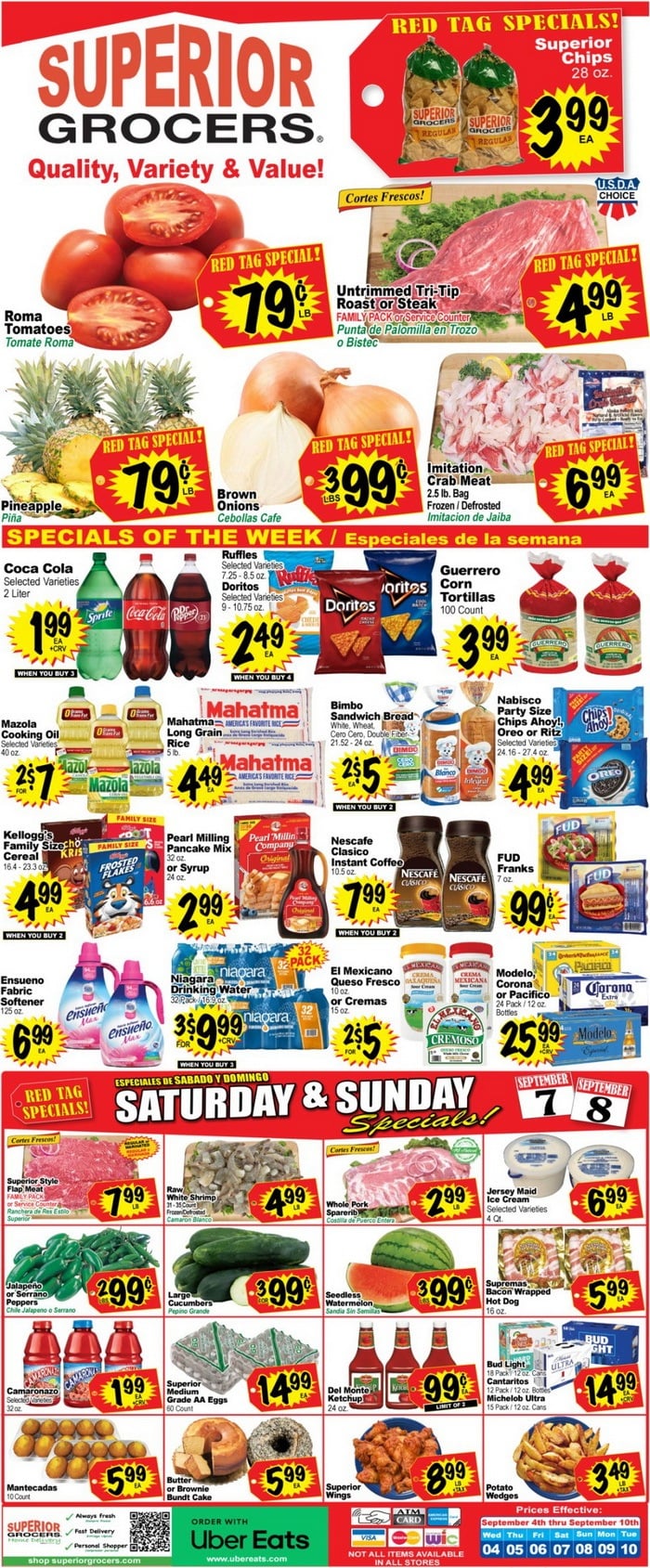 Superior Grocers Weekly Ad Sep 04 – Sep 10, 2024