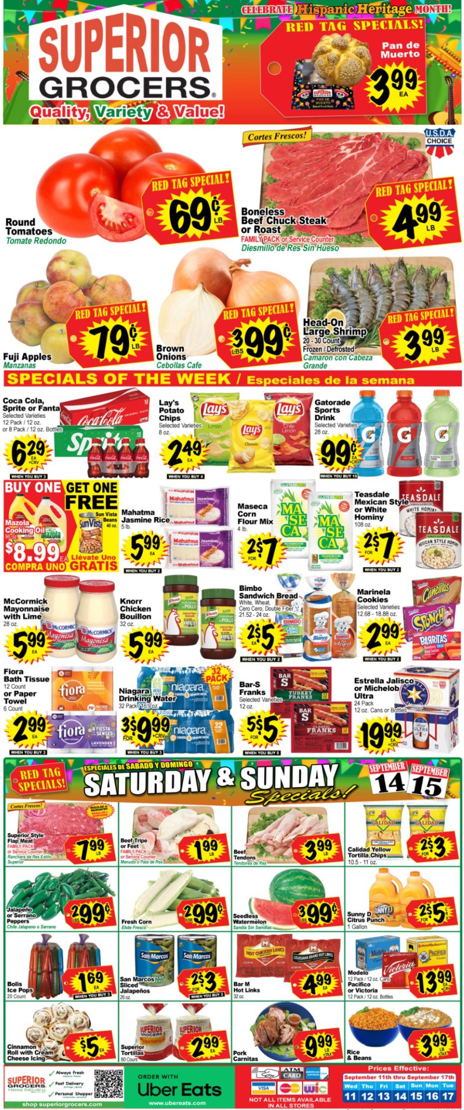 Superior Grocers Weekly Ad Sep 11 – Sep 17, 2024