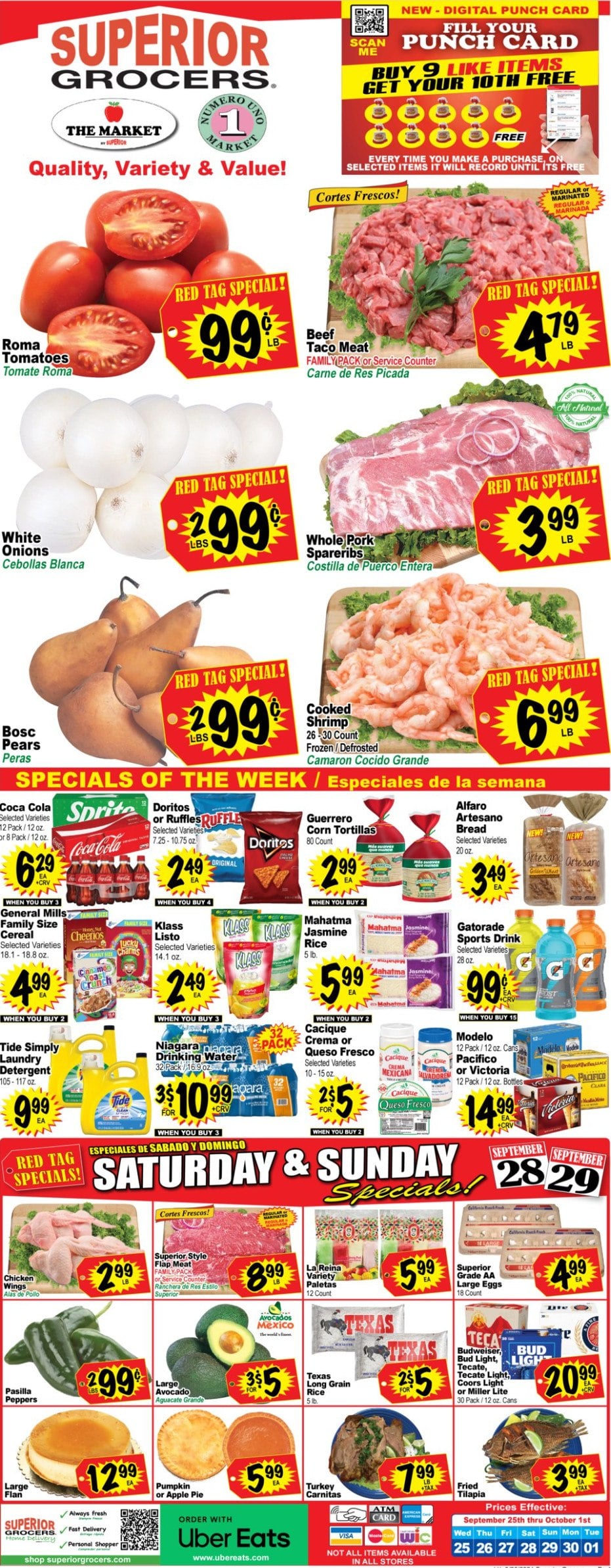 Superior Grocers Weekly Ad Sep 25 – Oct 01, 2024