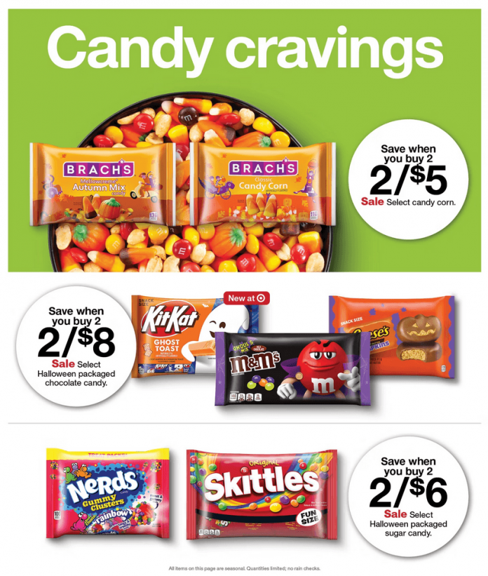 Target Weekly Ad Sep 22 – Sep 28, 2024 (Halloween Promotion Included)