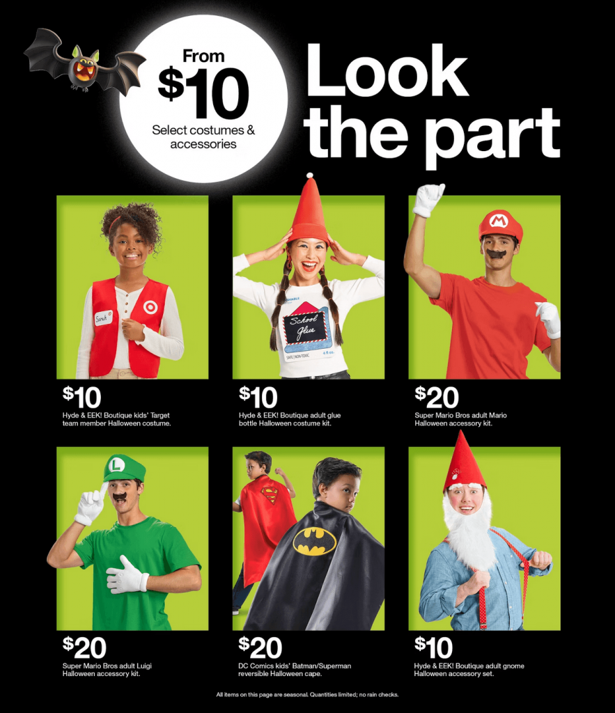 Target Weekly Ad Sep 29 – Oct 05, 2024 (Halloween Promotion Included)