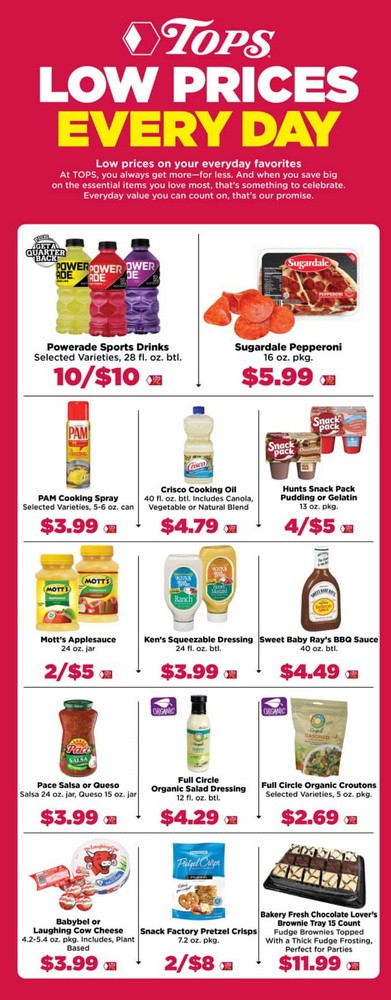 Tops Weekly Ad Sep 15 – Sep 21, 2024