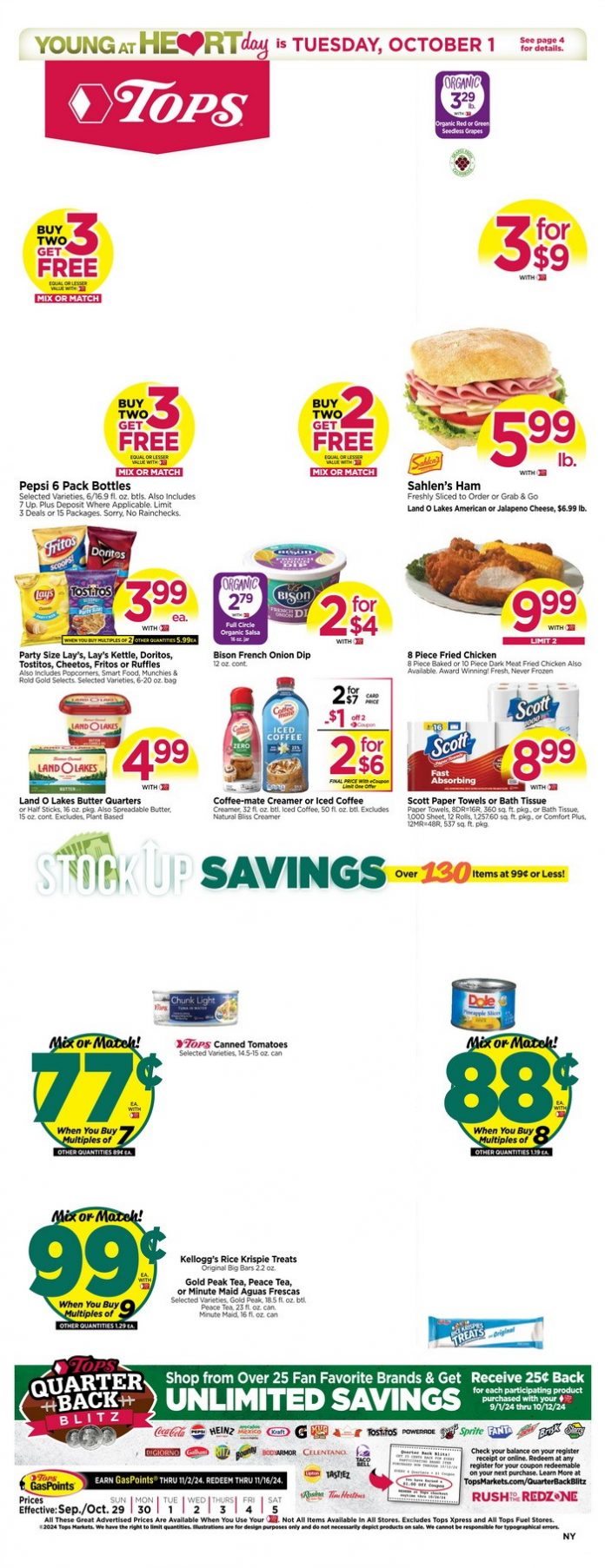 Tops Weekly Ad Sep 29 – Oct 05, 2024