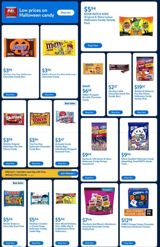 Walmart Weekly Ad Sep 25 – Oct 01, 2024 (Halloween Promotion Included)