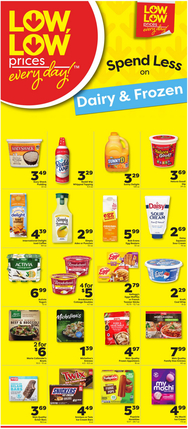 Weis Markets Weekly Ad Sep 05 – Sep 11, 2024