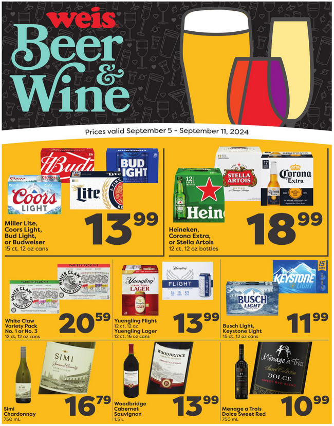 Weis Markets Weekly Ad Sep 05 – Sep 11, 2024