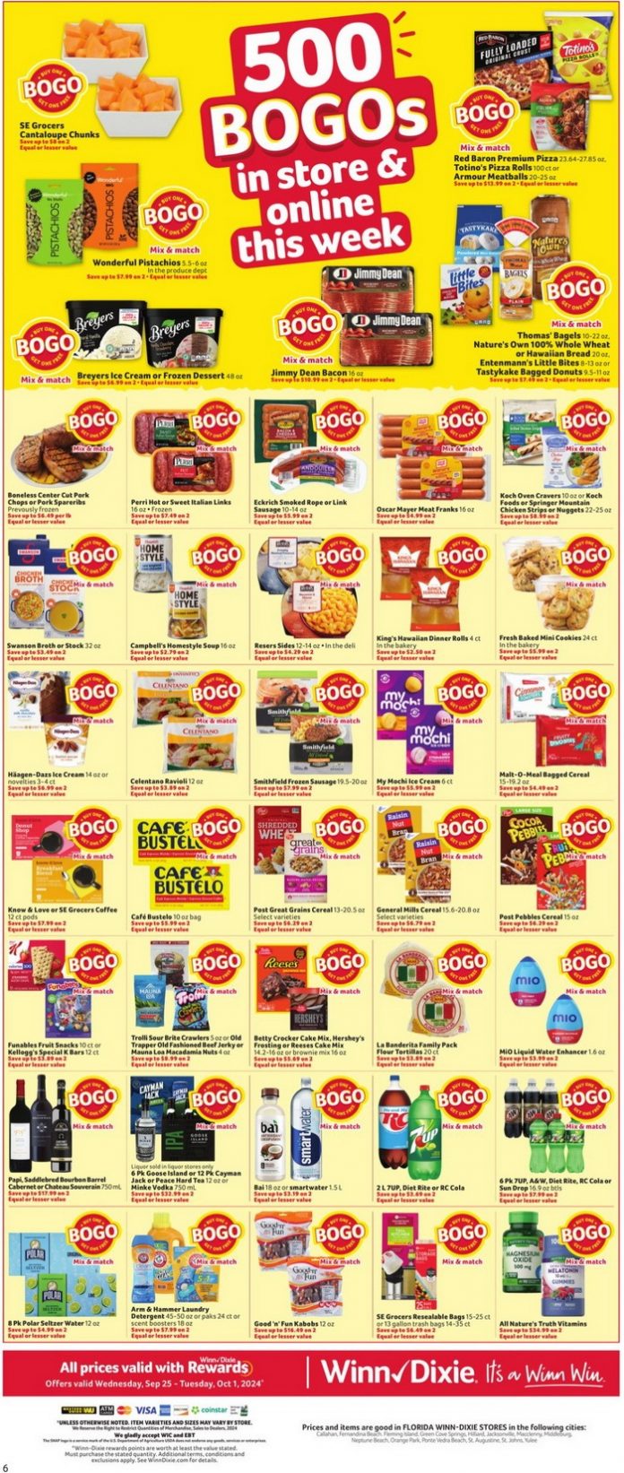 Winn-Dixie Weekly Ad Sep 25 – Oct 01, 2024