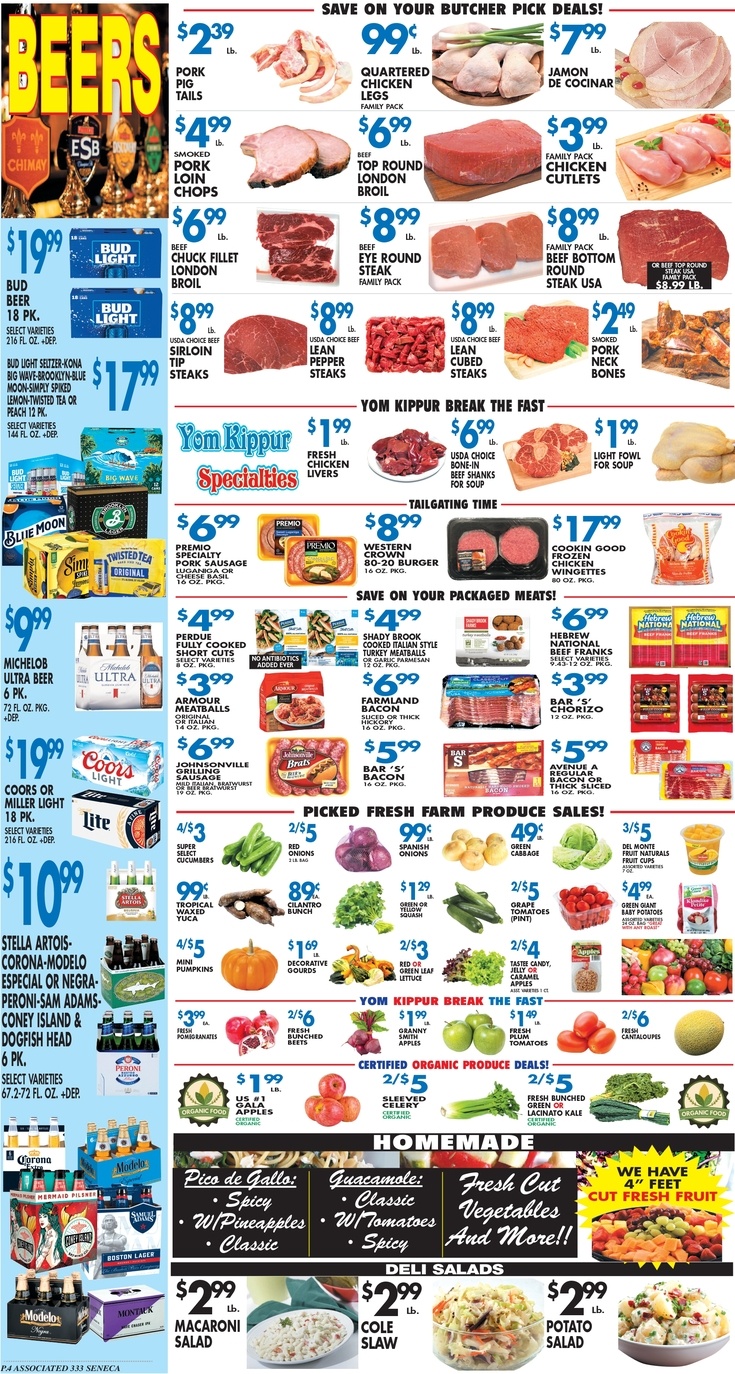 Associated Supermarkets Weekly Ad Oct 04 – Oct 10, 2024