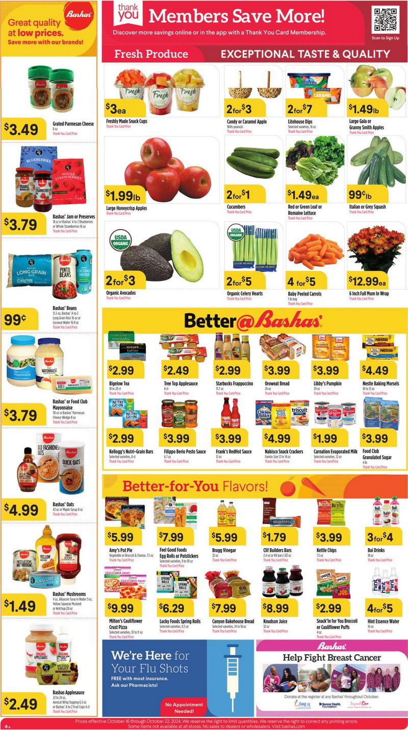 Bashas Weekly Ad Oct 16 – Oct 22, 2024