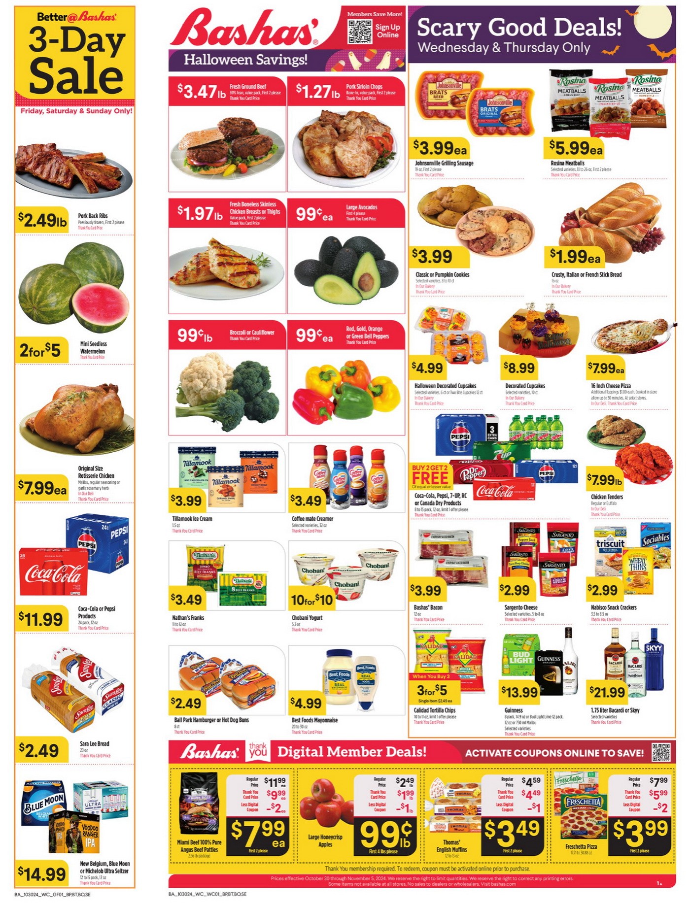 Bashas Weekly Ad Oct 30 – Nov 05, 2024