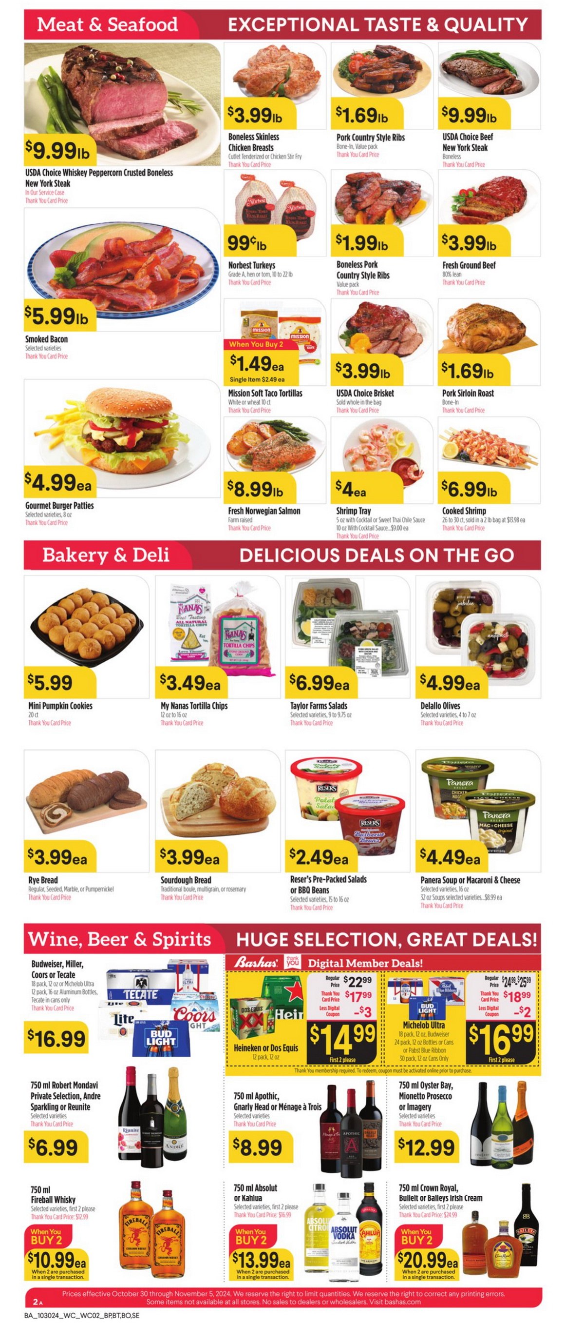 Bashas Weekly Ad Oct 30 – Nov 05, 2024