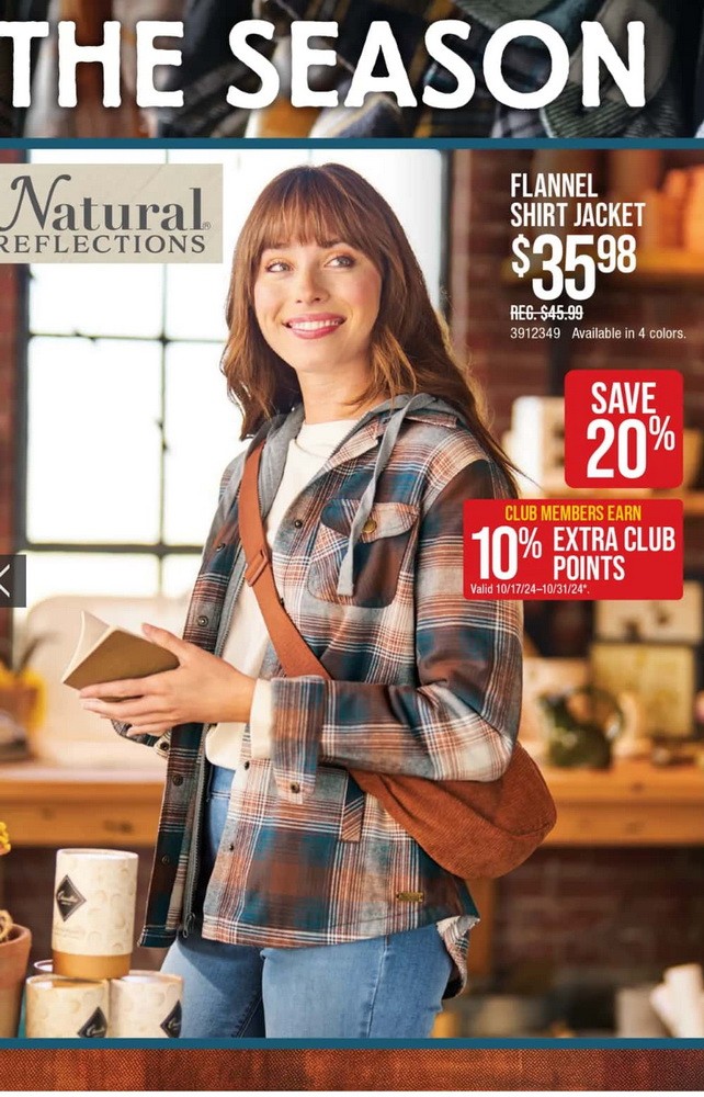 Bass Pro Shops Flannel Ad Oct 17 – Oct 31, 2024