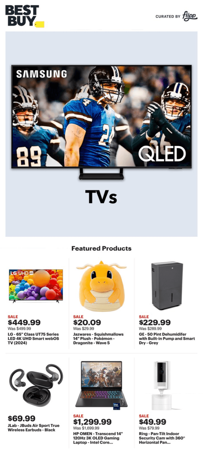 Best Buy Weekly Ad Oct 01 – Oct 07, 2024