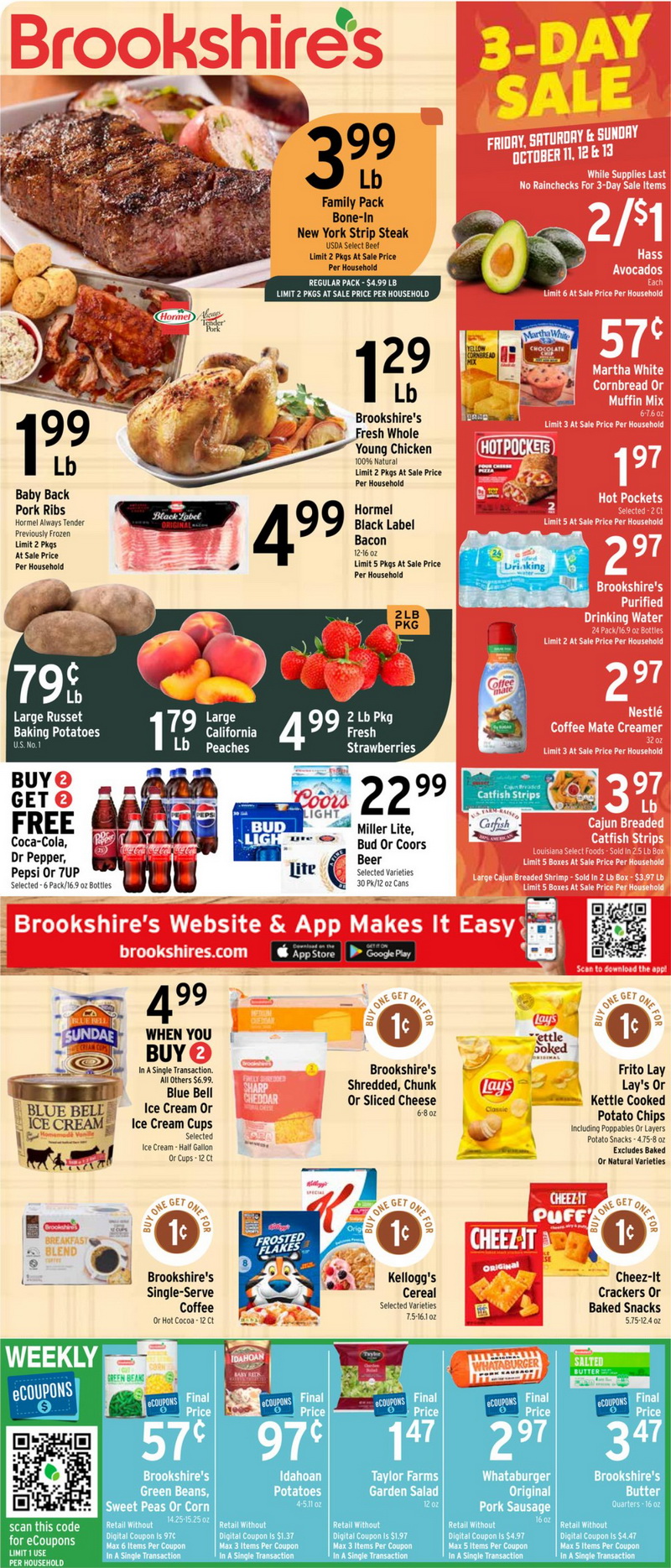 Brookshire's Weekly Ad Oct 09 – Oct 15, 2024