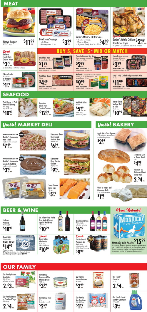 Buehler's Weekly Ad Oct 09 – Oct 15, 2024