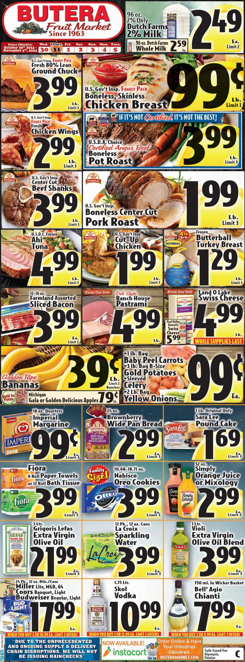 Butera Weekly Ad Oct 30 – Nov 05, 2024