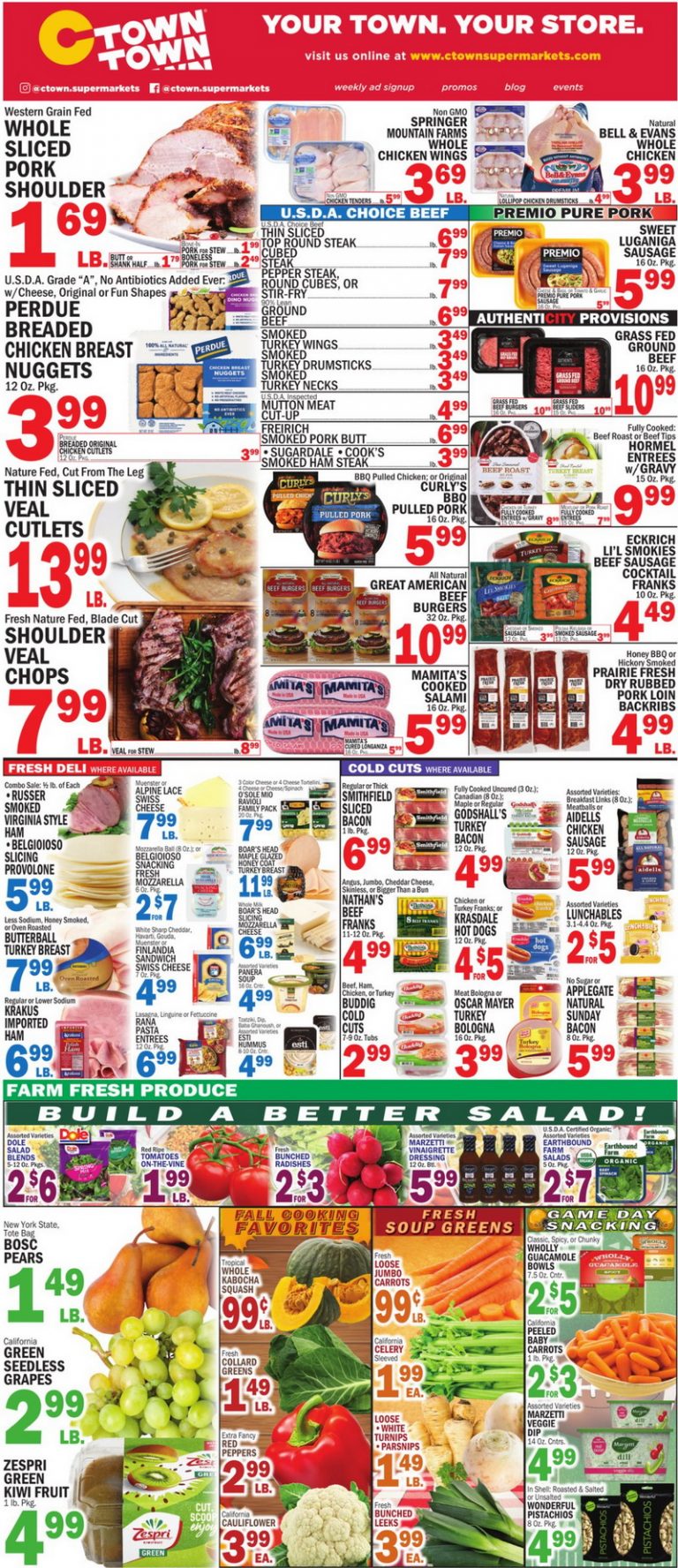 C-Town Weekly Ad Oct 18 – Oct 24, 2024