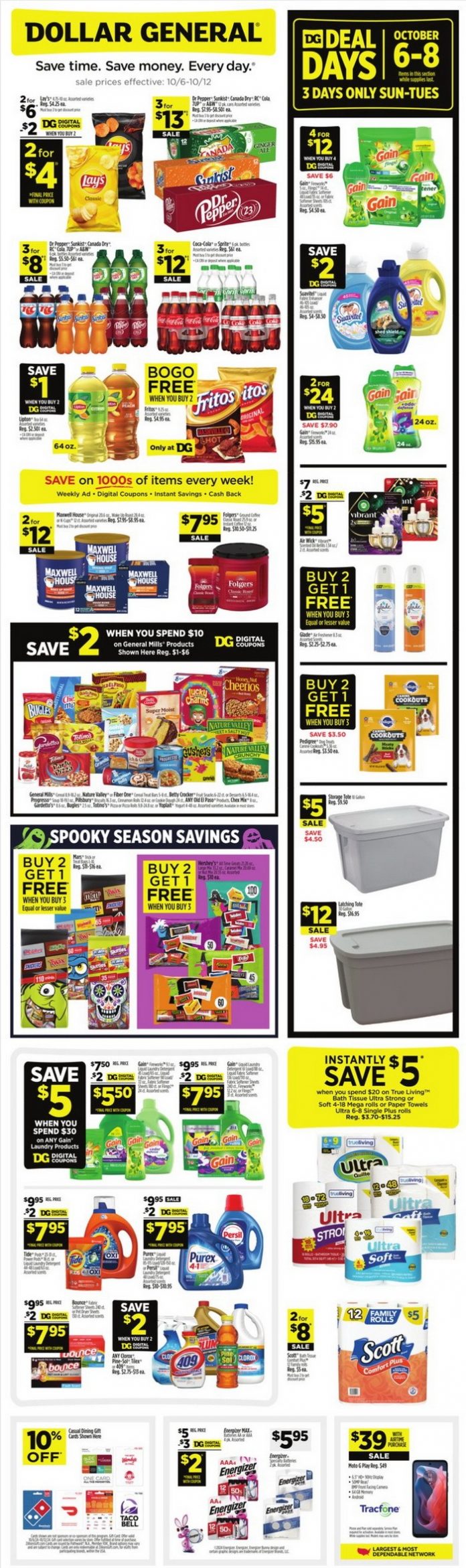 Dollar General Weekly Ad Oct 06 – Oct 12, 2024 (Halloween Promotion ...