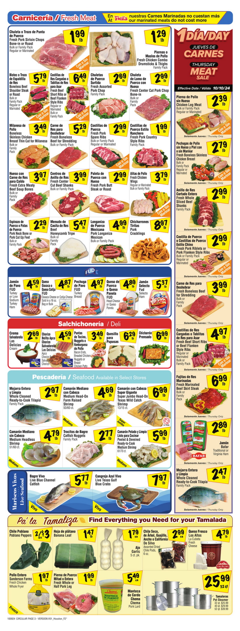 Fiesta Mart Weekly Ad Oct 09 – Oct 15, 2024