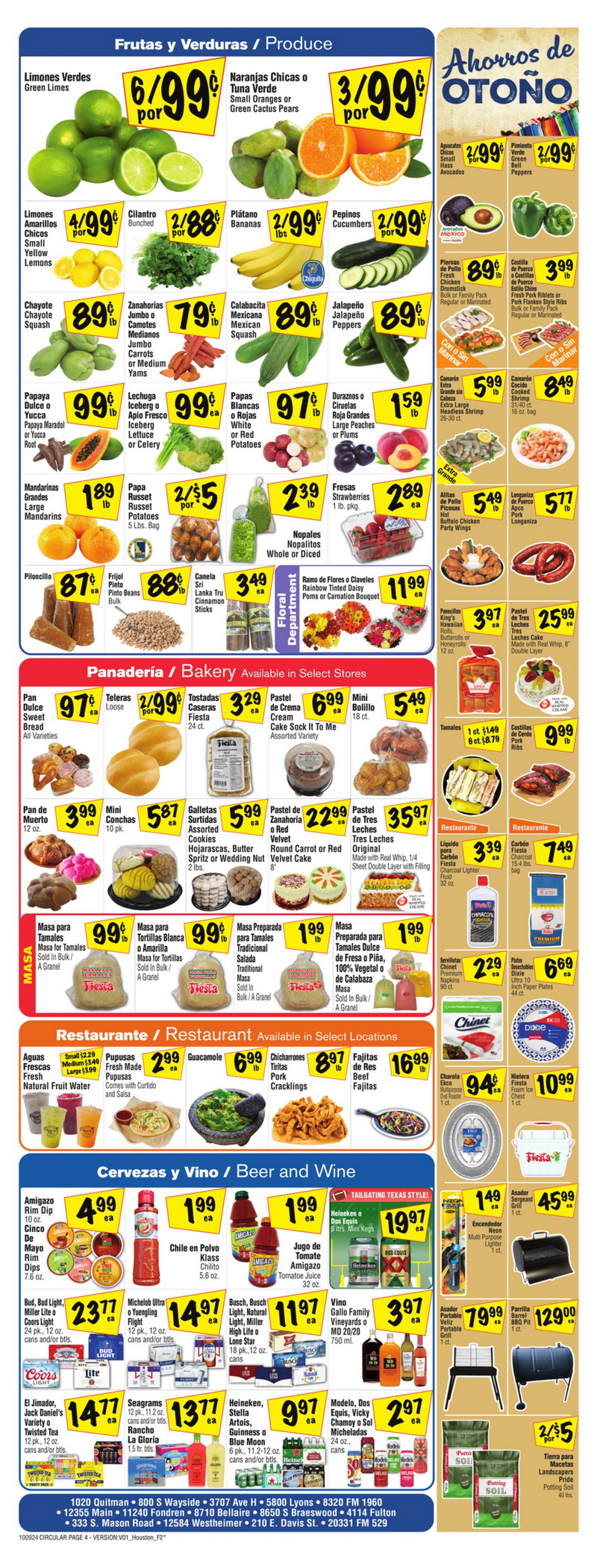 Fiesta Mart Weekly Ad Oct 09 – Oct 15, 2024