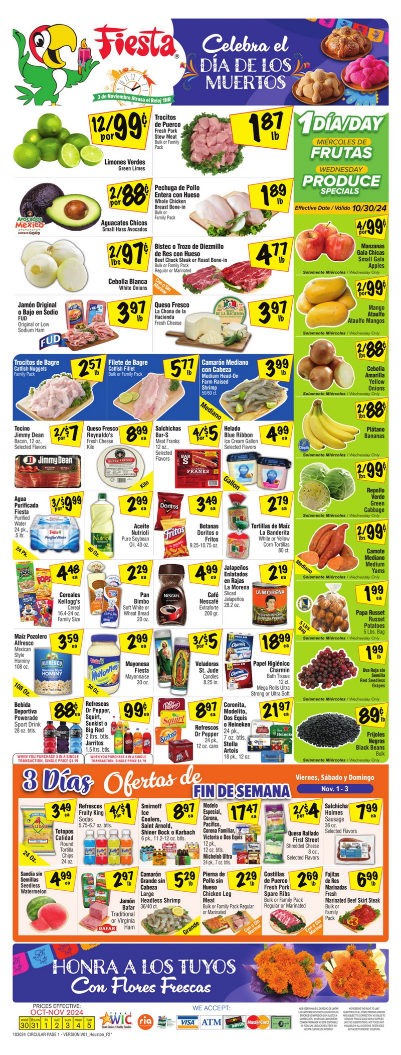 Fiesta Mart Weekly Ad Oct 30 – Nov 05, 2024