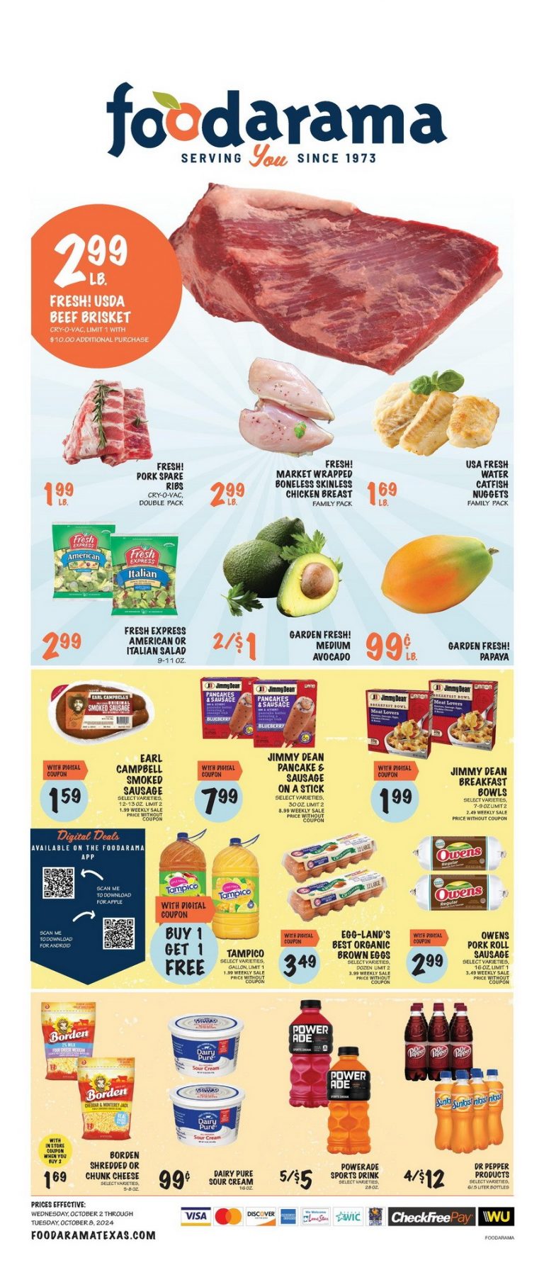 Foodarama Weekly Ad Oct 02 – Oct 08, 2024