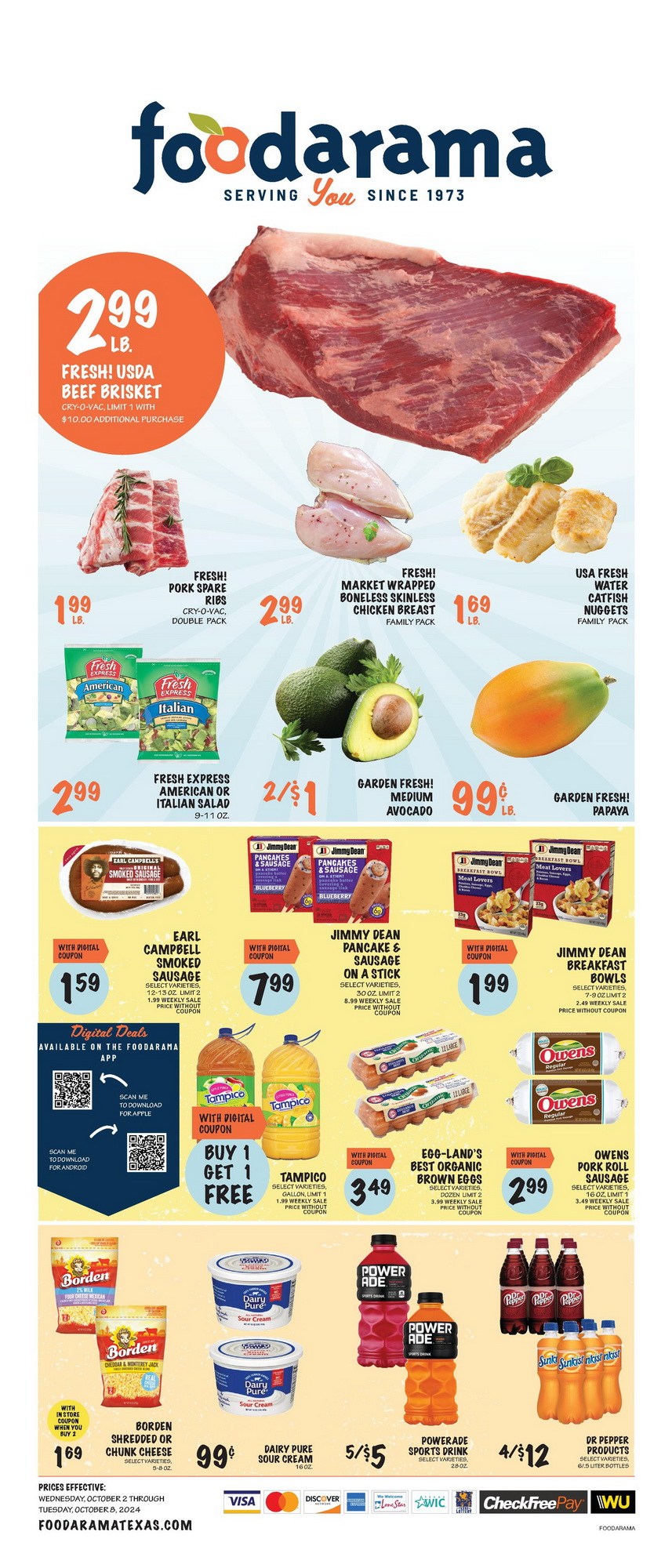Foodarama Weekly Ad Oct 02 – Oct 08, 2024