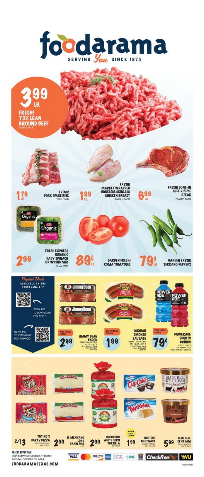 Foodarama Weekly Ad Oct 23 – Oct 29, 2024