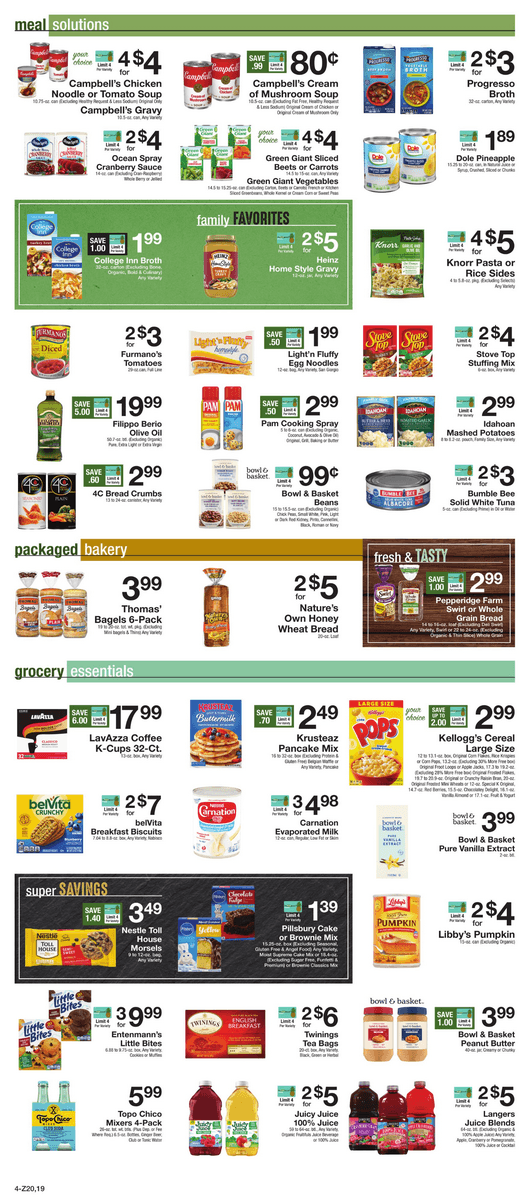 Gerrity's Supermarkets Weekly Ad Nov 01 – Nov 07, 2024