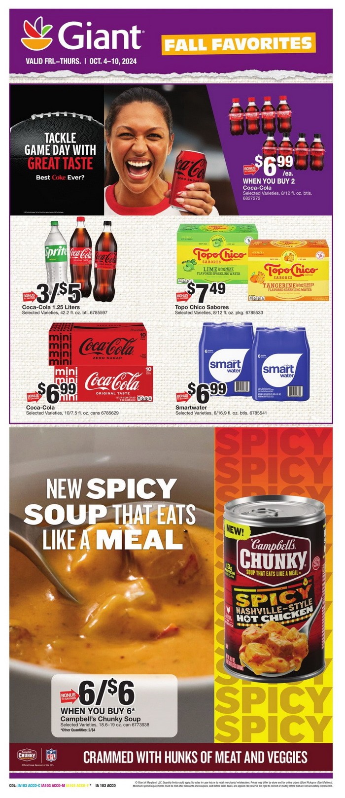 Giant Food Weekly Ad Oct 04 – Oct 10, 2024