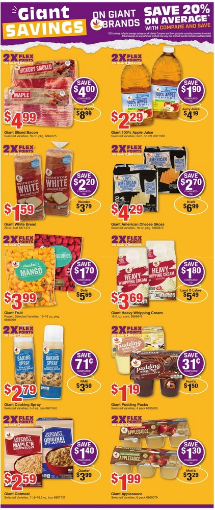 Giant Food Weekly Ad Oct 25 – Oct 31, 2024