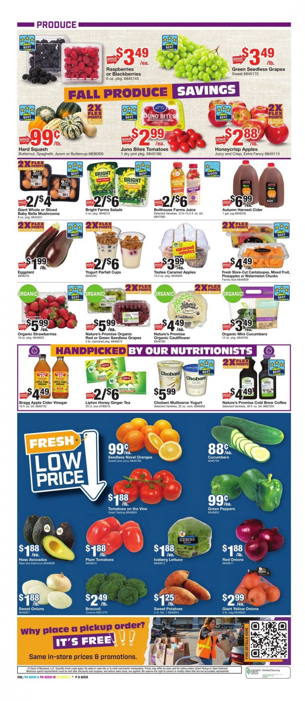 Giant Food Weekly Ad Oct 11 – Oct 17, 2024 (Halloween Promotion Included)