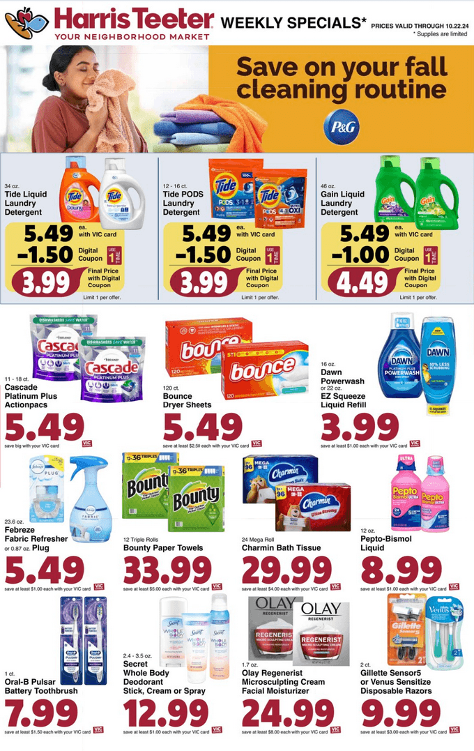 Harris Teeter Weekly Ad Oct 16 – Oct 22, 2024 (Halloween Promotion ...