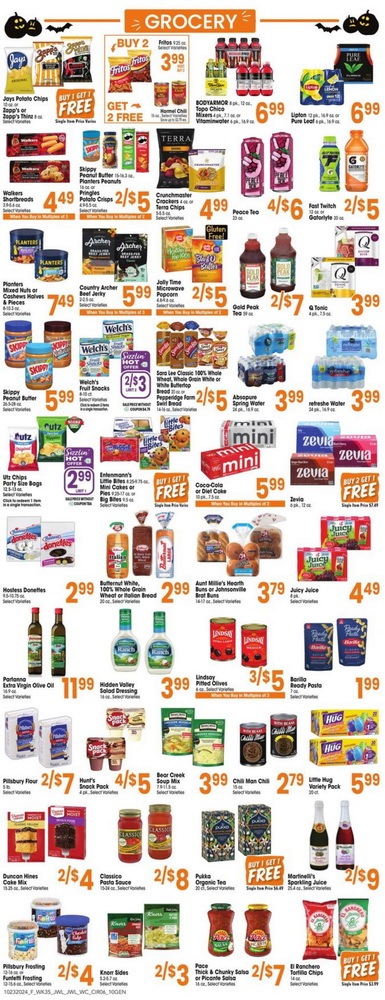 Jewel Osco Weekly Ad Oct 23 – Oct 29, 2024 (Halloween Promotion Included)