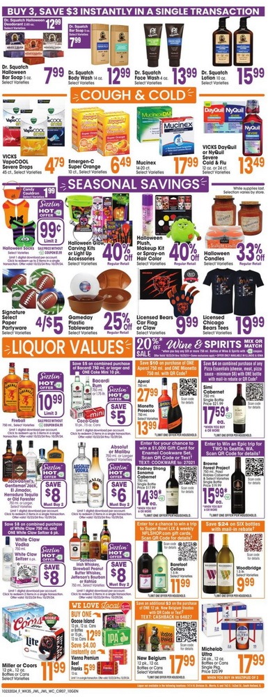 Jewel Osco Weekly Ad Oct 23 – Oct 29, 2024 (Halloween Promotion Included)