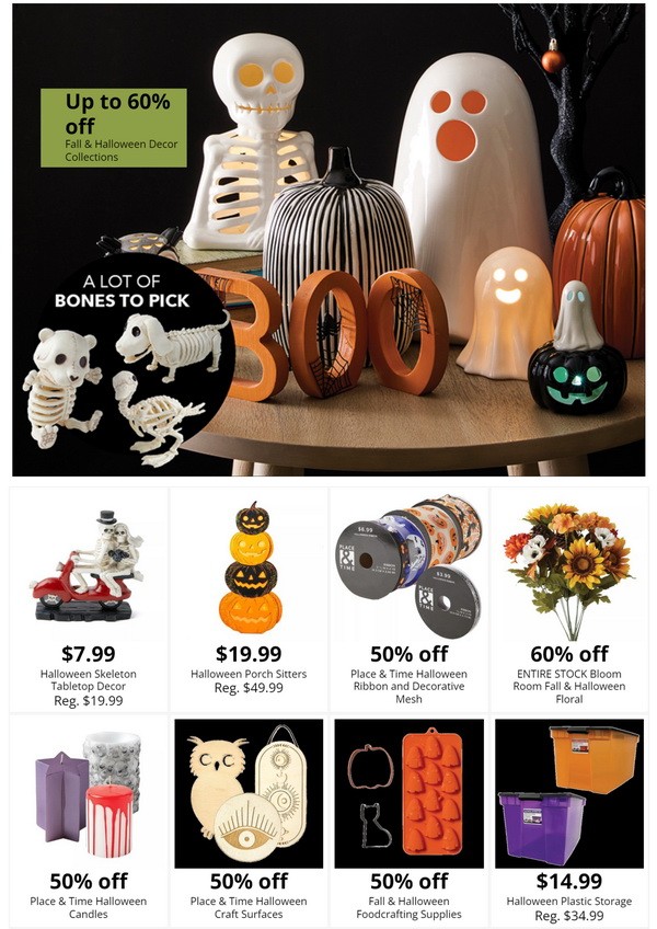 Jo-Ann Weekly Ad Oct 03– Oct 16, 2024 (Halloween Promotion Included)