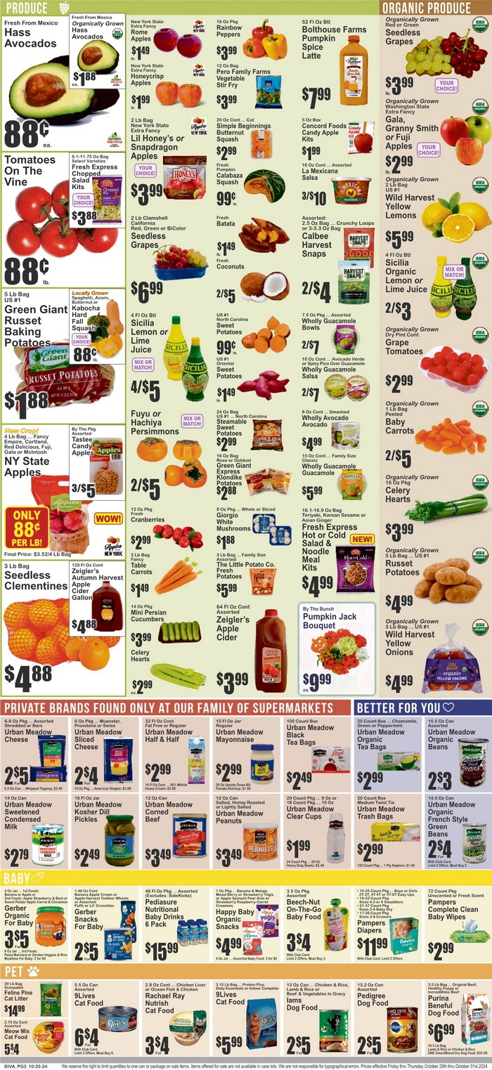 Key Food Weekly Ad Oct 25 – Oct 31, 2024 (Halloween Promotion Included)