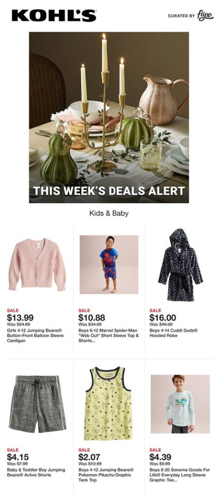 Kohl's Weekly Ad Oct 30 – Nov 05, 2024