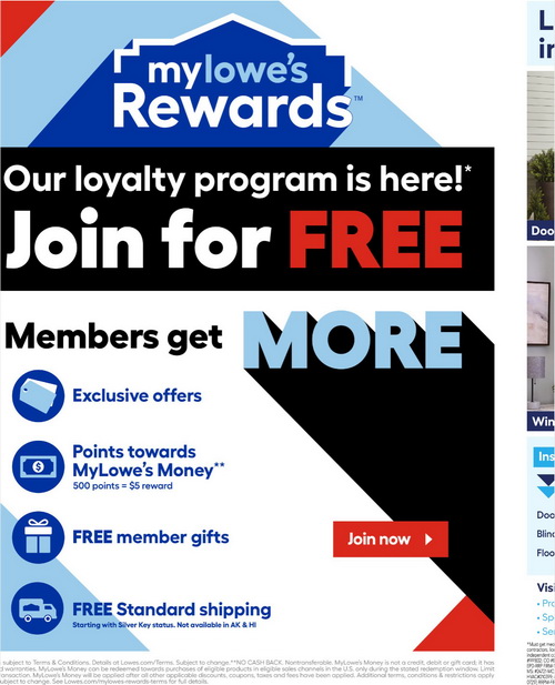 Lowe's In Store Promotion Ad Oct 17 – Oct 30, 2024